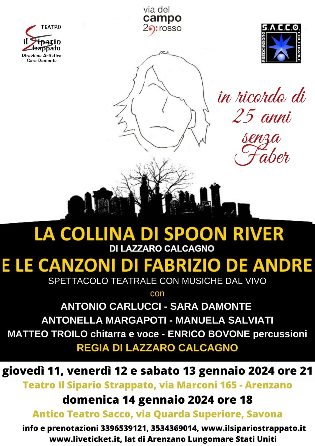 Il Sipario Strappato – Direzione artistica Sara Damonte